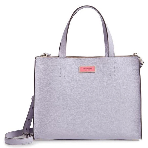 kate spade | Bags | Kate Spade Sam Satchel Handbag In Frozen Lilac ...